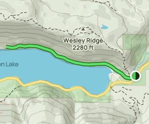Cameron Lake Railway Trestles (east-side) | Map, Guide - British ...