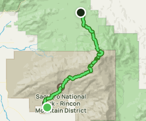 Arizona Trail: Passage 9 - Rincon Mountains: 19 Reviews, Map - Arizona ...