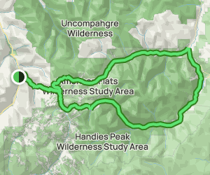 Engineer Pass, Cinnamon Pass, and Alpine OHV Loop: 68 Reviews, Map ...