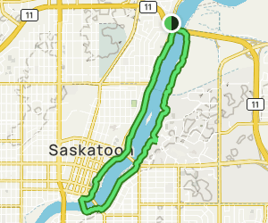 Meewasin Trail Loop: Circle Drive to Victoria Avenue: 175 Reviews, Map ...