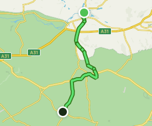 Wayfarer's Walk and South Downs Way: 1 Reviews, Map - Hampshire ...