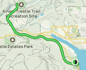 Cowichan Valley Trail: Shawnigan Lake to Koksilah River, British ...