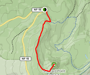 Sherrard Point via Larch Mountain Trail | Mapa, Roteiro - Oregon ...