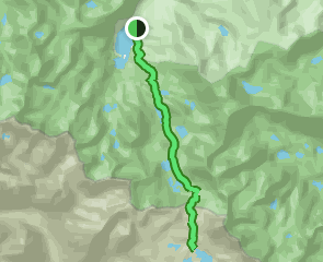 Bishop Pass from Dusy Basin to South Lake, California - 23 Reviews, Map ...