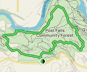 Post Falls Community Forest Yellow Trail: 440 Reviews, Map - Idaho ...