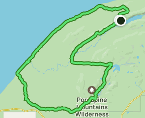 Lake of the Clouds, Mirror Lake, Waterfalls, Lake Superior Loop ...