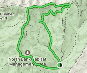 Soggy Bottoms, North Boundary, Middle Ridge, and Thistle Ridge Loop: 65 ...
