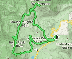 Mount Rose, Mount Houghton, and Relay Peak Route, Nevada - 16 Reviews ...