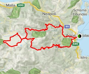 Agios Nikolaos - Meseta de Lasithi Ruta circular - Crete, Greece ...