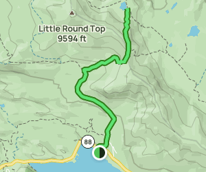 Caples Lake to Shower Lake via Schneider Cow Camp Road: 70 Reviews, Map ...
