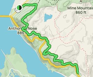 Anthony S Nose Appalachian Trail And Camp Smith 1304 Reviews Map