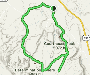 Courthouse Rock via Cotter Mine and Mill Canyon Road, 102 Fotos - Utah ...