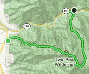 AllTrails | Twin Peaks via Ferguson Canyon to Broad's Fork: 44 Reviews ...