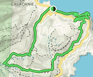 Théoule-sur-Mer, Col de Théoule and Notre-Dame d'Afrique Loop: 100 ...