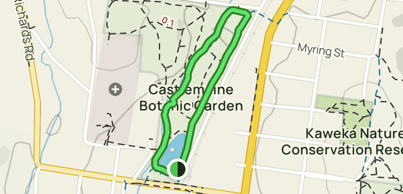 Castlemaine Botanical Gardens Map | Fasci Garden