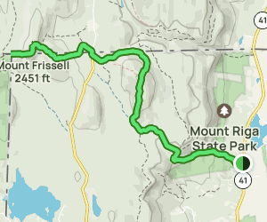 Bear Mountain and Mount Frissell Trail: 110 Reviews, Map - Connecticut ...