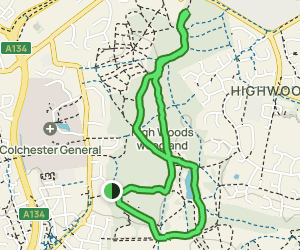 Highwoods Country Park Circular: 43 Reviews, Map - Essex, England ...