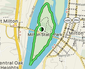Milton State Park North and South Trails Loop, Pennsylvania - 197 ...