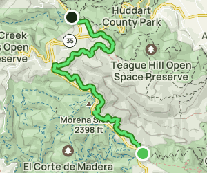 Bay Area Ridge Trail: Wunderlich County Park to Huddart County Park ...