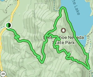 Marlette Lake and Chimney Beach Loop Trail: 389 Reviews, Map - Nevada ...