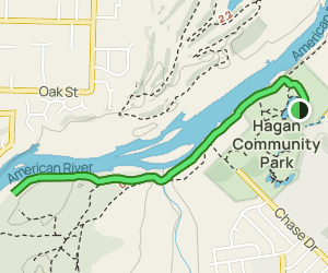 Hagan Park to the American River Trail: 117 Reviews, Map - California ...