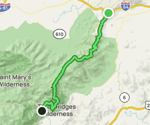 Appalachian Trail: Rockfish Gap to Tye River: 11 Reviews, Map ...