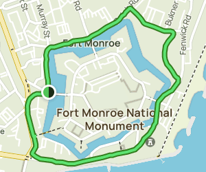 Fort Monroe National Monument Loop - Virginia | AllTrails