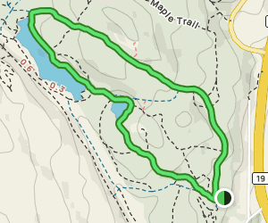 Rocky Knoll, Beaver Pond, Morrell Lake, and Alder Trail Loop | Map ...