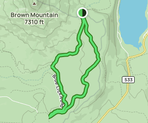 AllTrails | Brown Mountain Trail and National Forest Road Loop: 7 ...