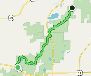 Ice Age Trail: Sherwood Forest to Horseriders Camp | Map, Guide ...