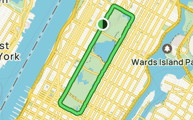 Full Central Park Map