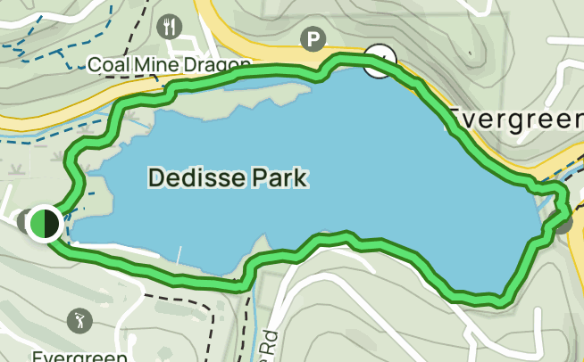 Evergreen Lake Co Map