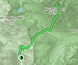 Mount Stuart via Ingalls Way Trail: 94 Reviews, Map - Washington ...