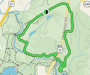 North Steele Creek and Blue Star Trail Loop: 343 Reviews, Map - South ...