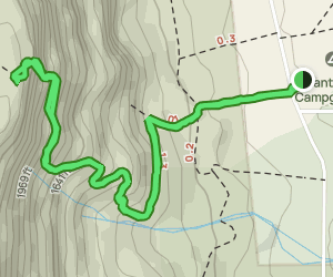 Plantation Campground - Plantation Lookout (Mount Difficult Range): 55 ...