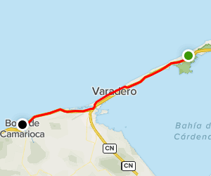 Playa de Varadero a Boca de Camarioca - Matanzas, Cuba | AllTrails
