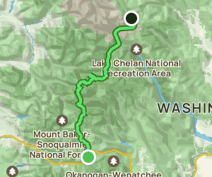 PCT: WA Section K - Stevens Pass to Rainy Pass: 66 Reviews, Map ...