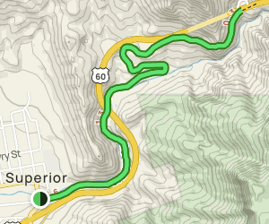 Legends of Superior Trails (LOST): Superior to Claypool Tunnel: 425 ...