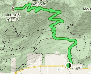 Mount Si via Mount Teneriffe Trailhead: 257 Reviews, Map - Washington ...