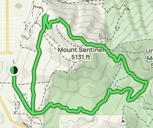 Mount Sentinel and Pattee Canyon Loop | Map, Guide - Montana | AllTrails