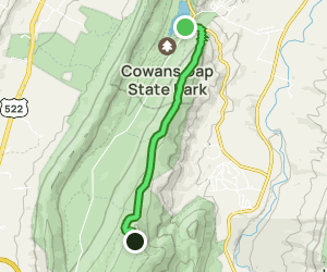 Tuscarora Trail - Cowans Gap to Tower Rd: 125 Reviews, Map ...