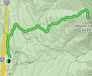 Mount Liberty via Liberty Spring Trail: 1169 Reviews, Map - New ...