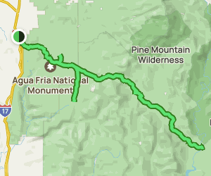 Bloody Basin Rd to Sheeps Bridge Hot Spring and OHV Trail, 12 Fotos ...