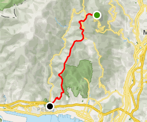 Pegli Madonna della guardia | Map, Guide - Liguria, Italy | AllTrails