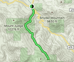 Hicks Mountain Overlook Trail via 475: 360 Reviews, Map - Colorado ...