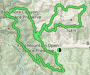 Dawn Falls and King Mountain Loop | Map, Guide - California | AllTrails