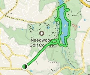 Lake Needwood Loop via Gude, West Side, and Needwood Trails: 187 ...