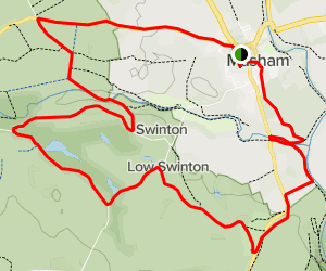 Masham, Fearby X, Swinton Walls, Roomer Loop - North Yorkshire, England ...