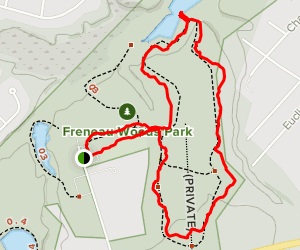 Woods Walk North and South Loop via Inspiration Point Trail | Map ...