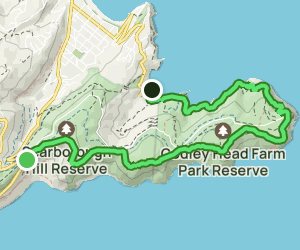 Crater Rim Walkway to Godley Head Walkway | Map, Guide - Canterbury ...